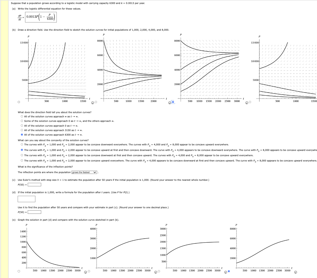 Solved Suppose that a population grows according to a | Chegg.com