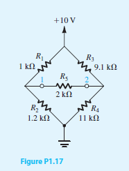 Solved 1.17 ﻿The circuit shown in Fig. P1.17 ﻿represents the | Chegg.com
