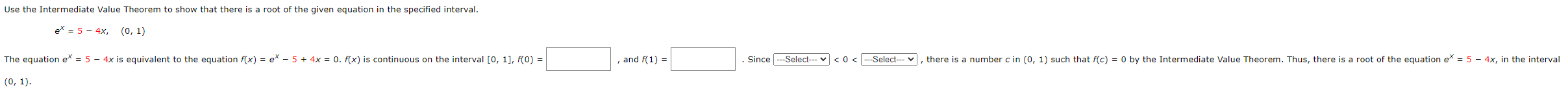 Solved Use the Intermediate Value Theorem to show that there | Chegg.com