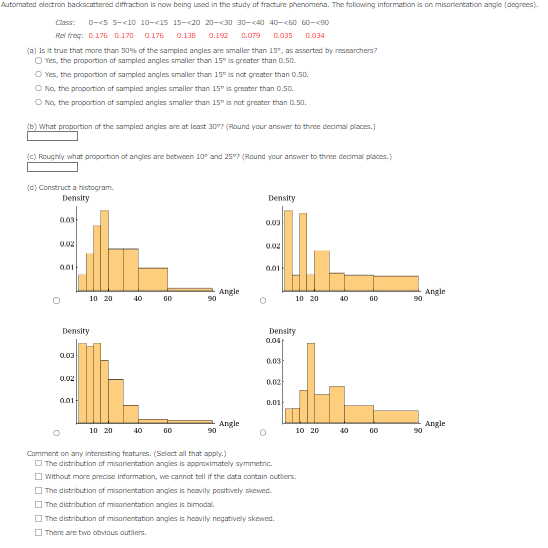 Solved Automated electron backscattered diffraction is now | Chegg.com