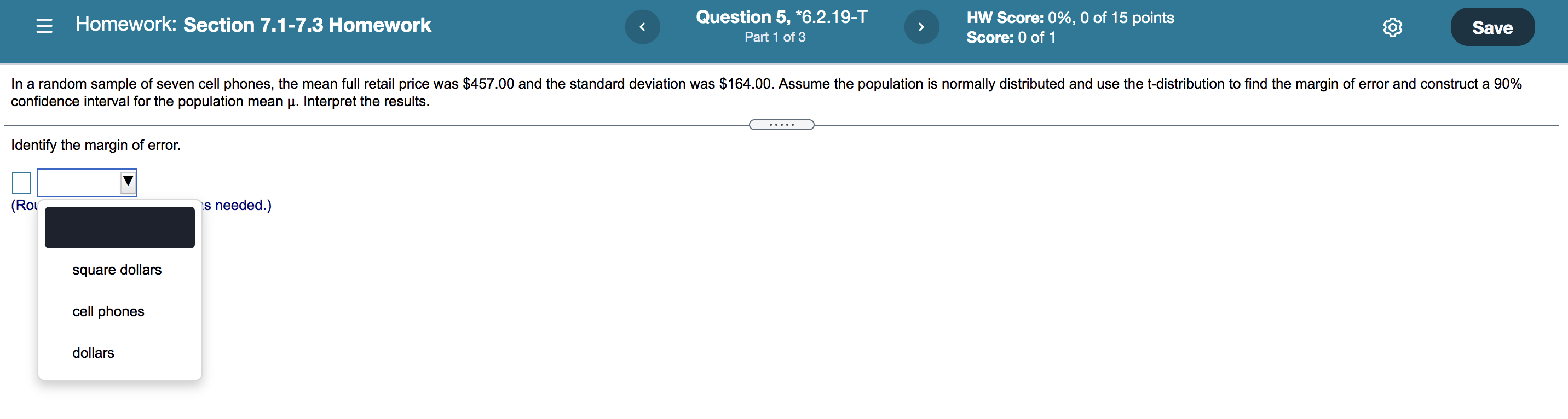 Solved Homework Section 7 1 7 3 Homework Question 1