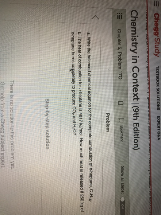 Solved Bookmark Show all ste Chapter 5, Problem 4Q Problemm | Chegg.com