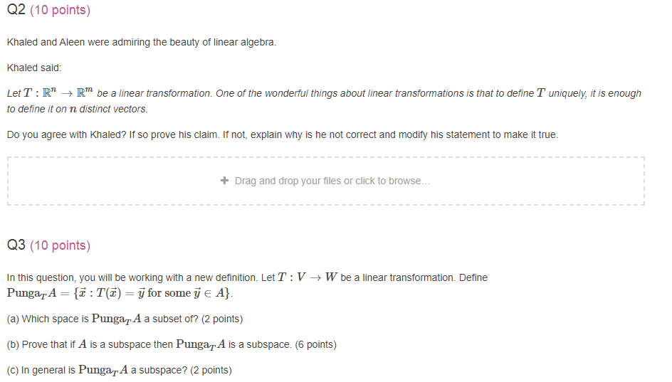 Solved Q2 (10 points) Khaled and Aleen were admiring the | Chegg.com