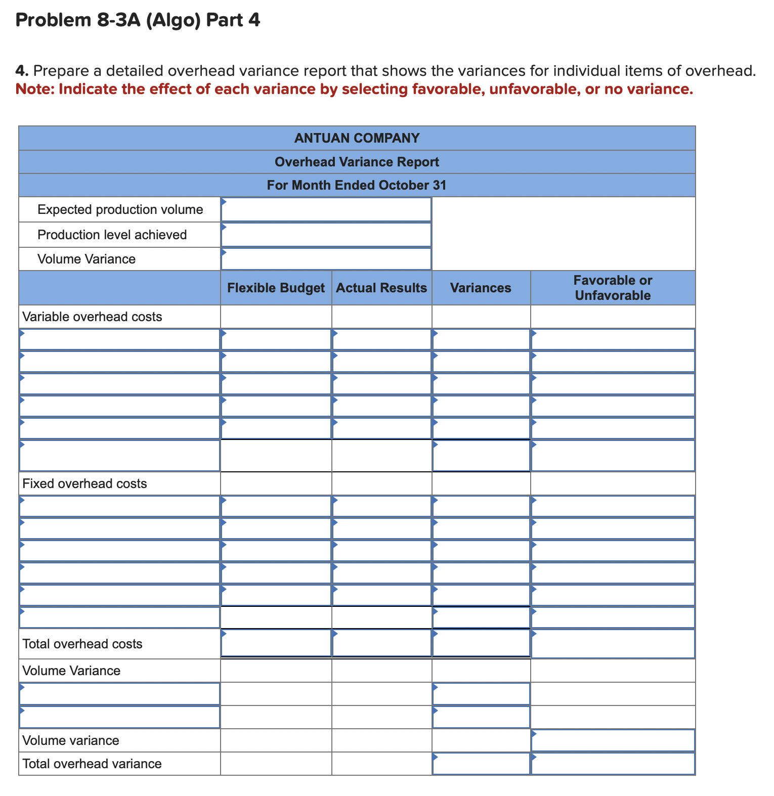 Solved Required information Problem 8-3A (Algo) Flexible | Chegg.com
