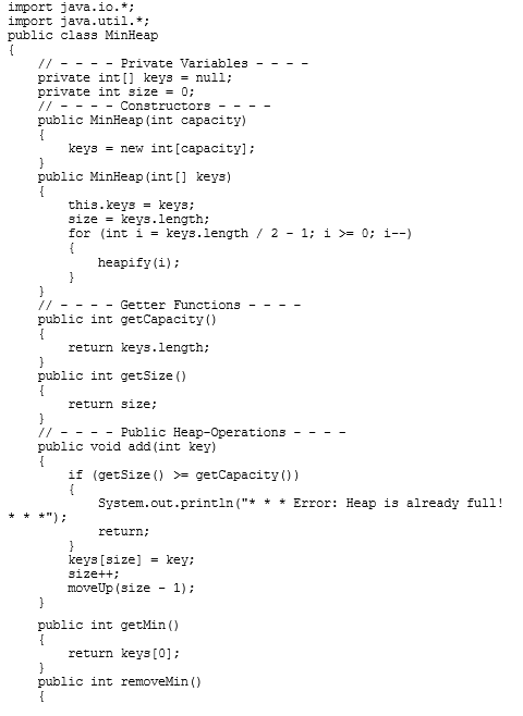 Solved Urgent!! In Java. Please implement code below and add | Chegg.com
