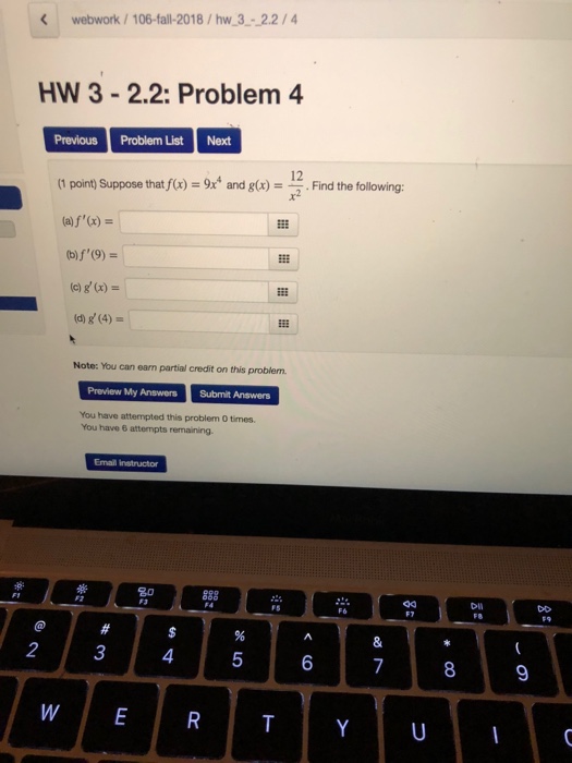Solved webwork/106-fall-2018/hw 3-2.2/4 HW 3-2.2: Problem 4 | Chegg.com Solved webwork/106-fall-2018/hw 3-2.2/4 HW 3-2.2: Problem 4 | Chegg.com