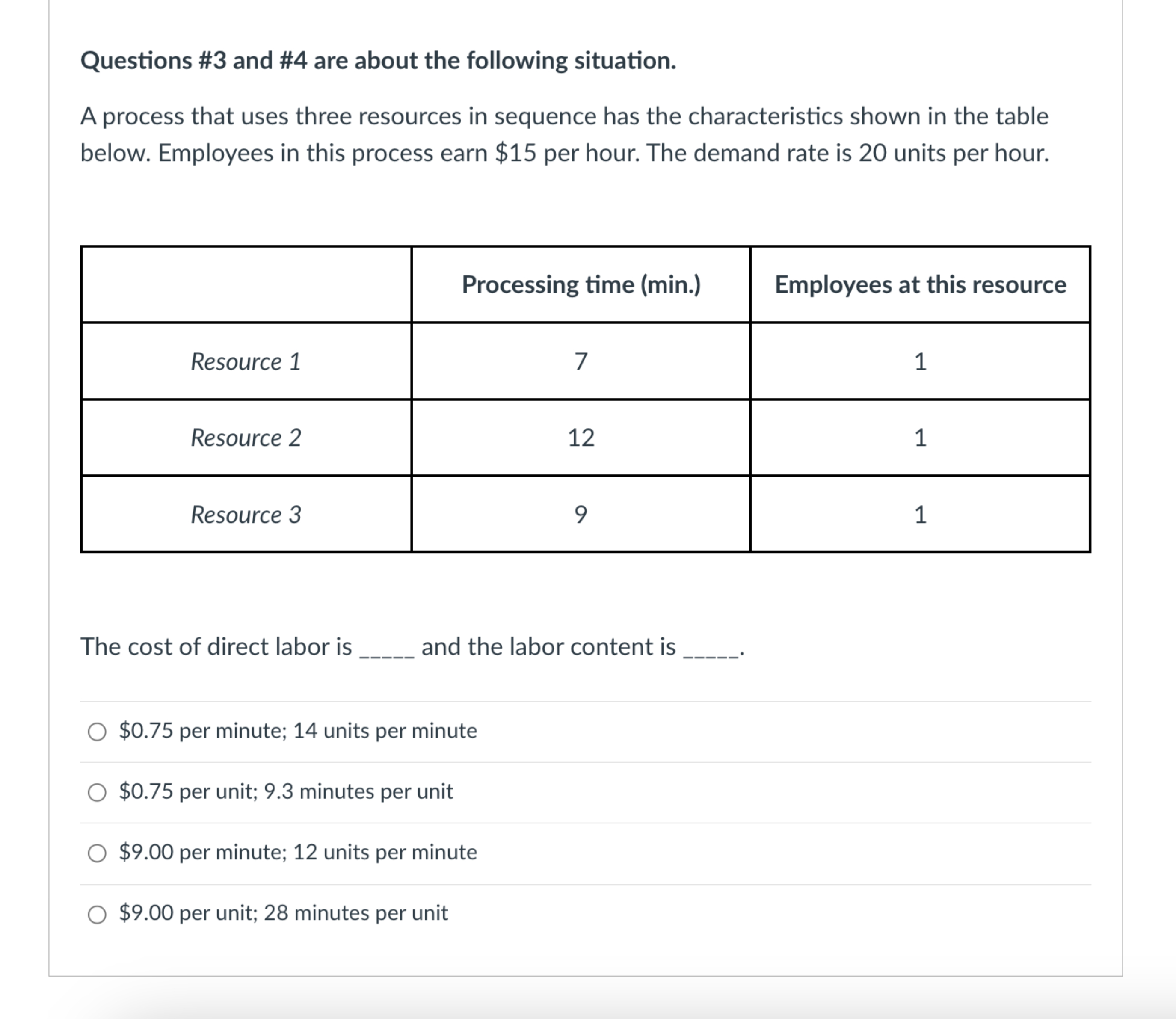 Solved Questions #3 ﻿and #4 ﻿are about the following | Chegg.com