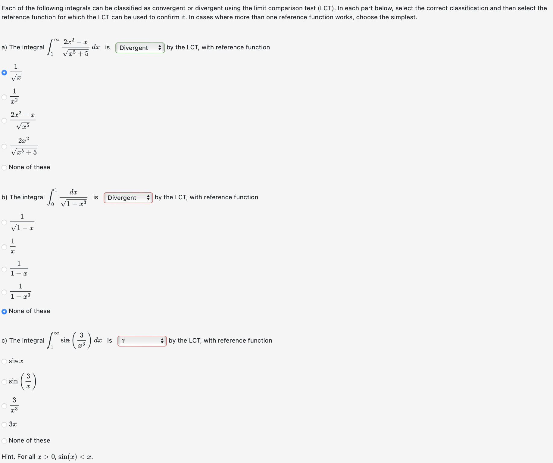 Solved reference function for which the LCT can be used to | Chegg.com