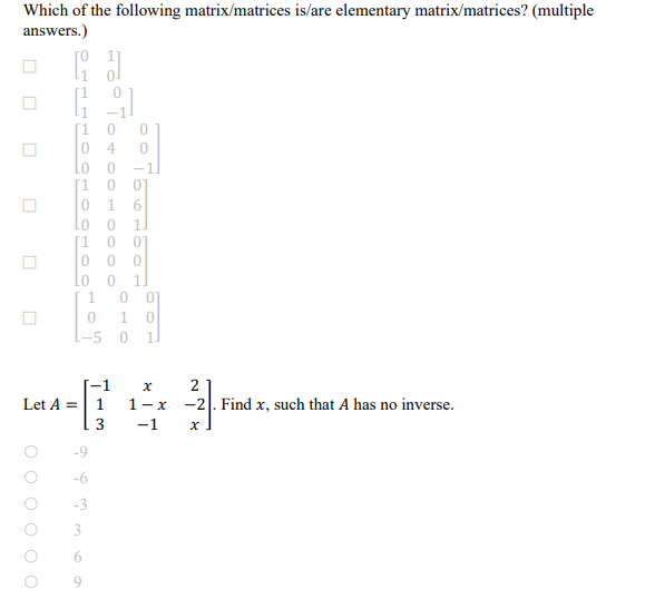 Solved The following are statements that related to the | Chegg.com