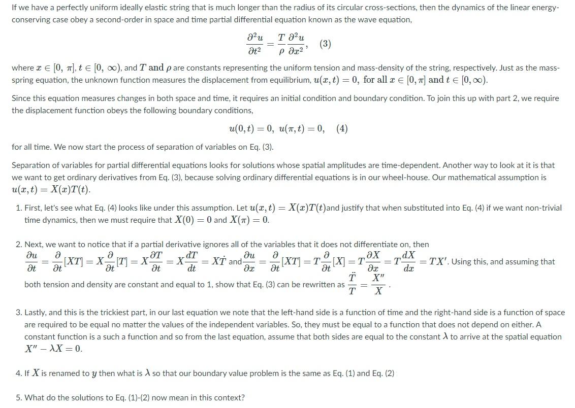 Solved This is for diff-eq and I need help solving each part | Chegg.com