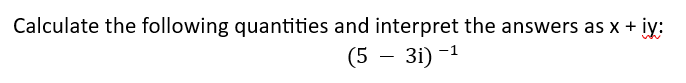 Solved Calculate the following quantities and interpret the | Chegg.com