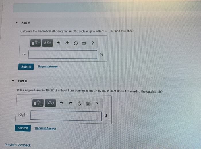 Solved Part A Calculate the theoretical efficiency for an | Chegg.com