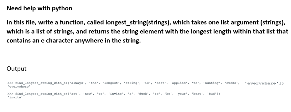 Solved Need Help With Python In This File Write A Function 5385