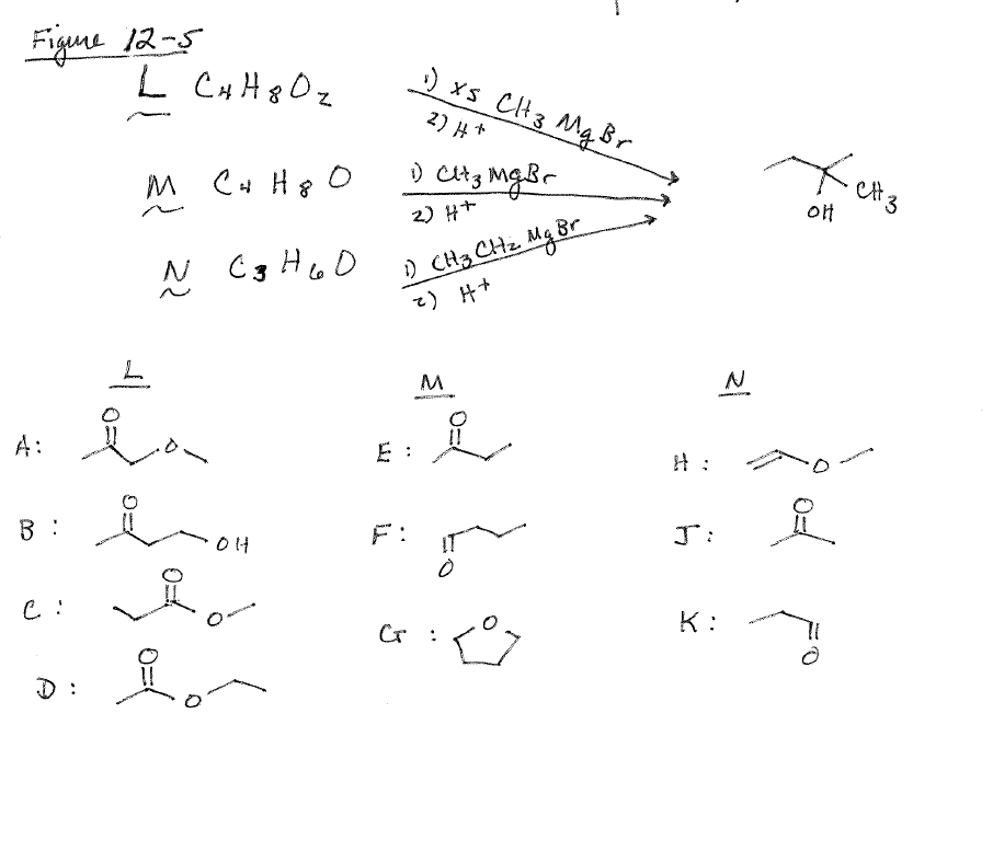 Solved Compounds L,M, and N have the chemical formulas shown | Chegg.com