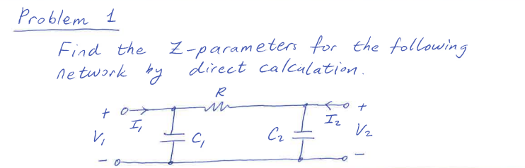 Solved Find the Y Parameters Using matrix transformation and | Chegg.com