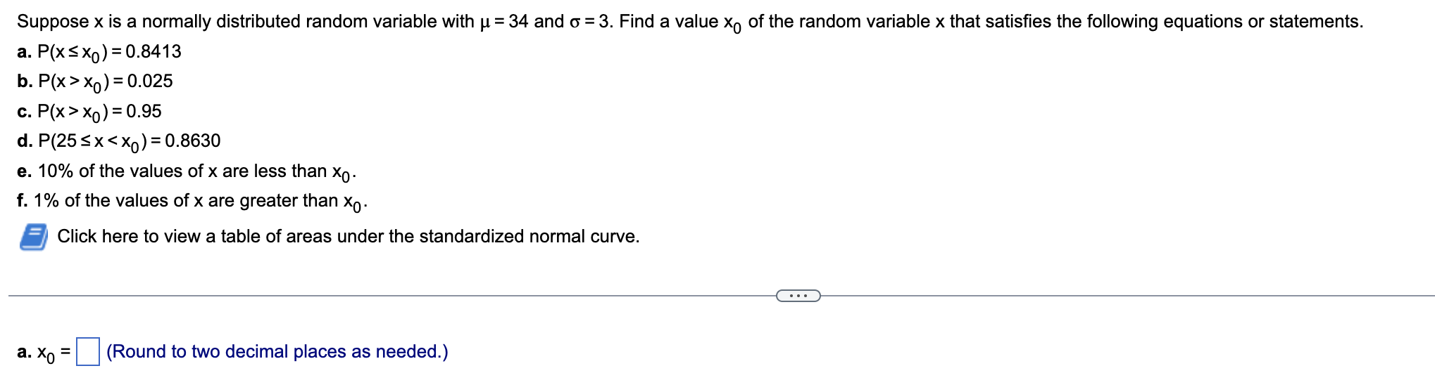 Suppose X Is A Normally Distributed Random Variable 
