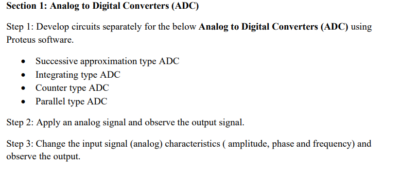 Solved Step 1: Develop circuits separately for the below | Chegg.com