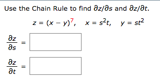 Solved Use the Chain Rule to find dz/dt. z=xy-x2y, x=t2 + 1, | Chegg.com