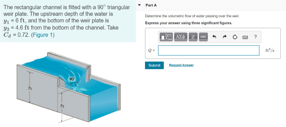 Solved Part A The rectangular channel is fitted with a 90 | Chegg.com