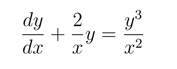 Solved dxdy+x2y=x2y3 | Chegg.com