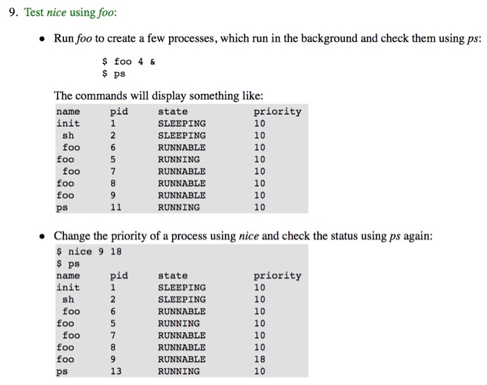 Solved 2 Xv6 Process Priority Adding Process Priority In