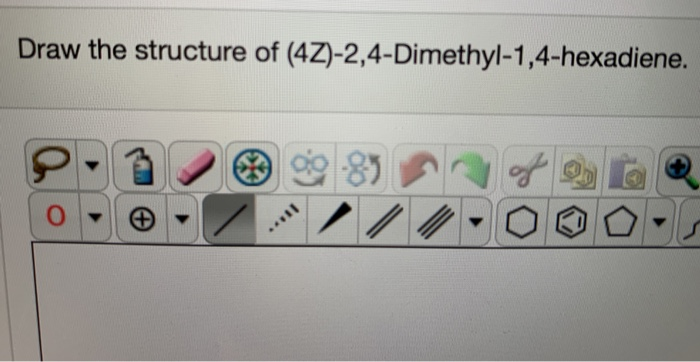 Solved Draw the structure of | Chegg.com