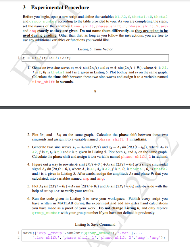 Solved group number = 1 A1 = 2 ; A2 = 13; f = 0.88; theta1 | Chegg.com