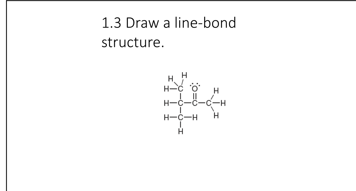 Solved 1. Draw line‐bond structures consistent with valence | Chegg.com
