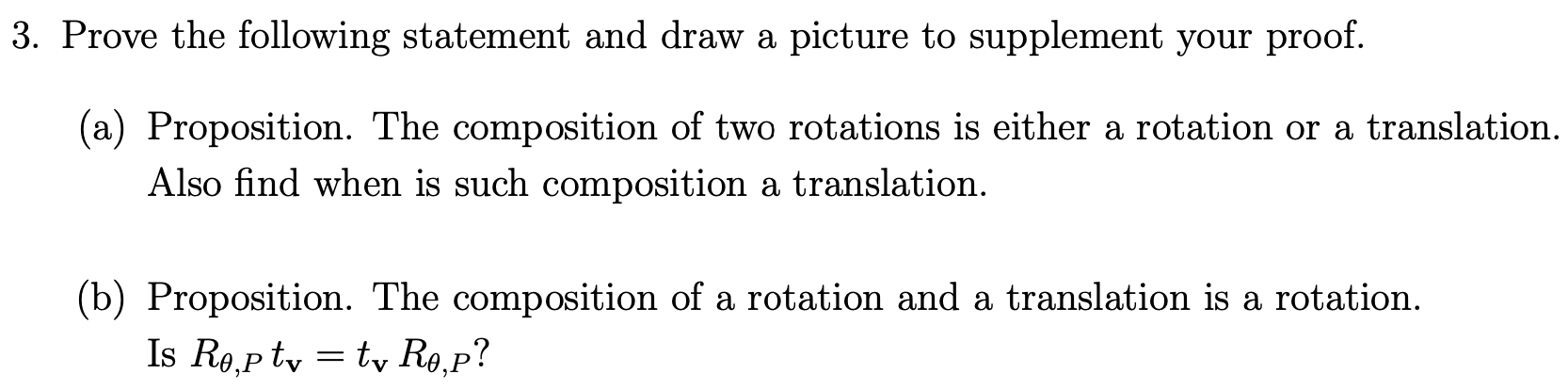 Solved 3. Prove the following statement and draw a picture | Chegg.com Solved 3. Prove the following statement and draw a picture | Chegg.com