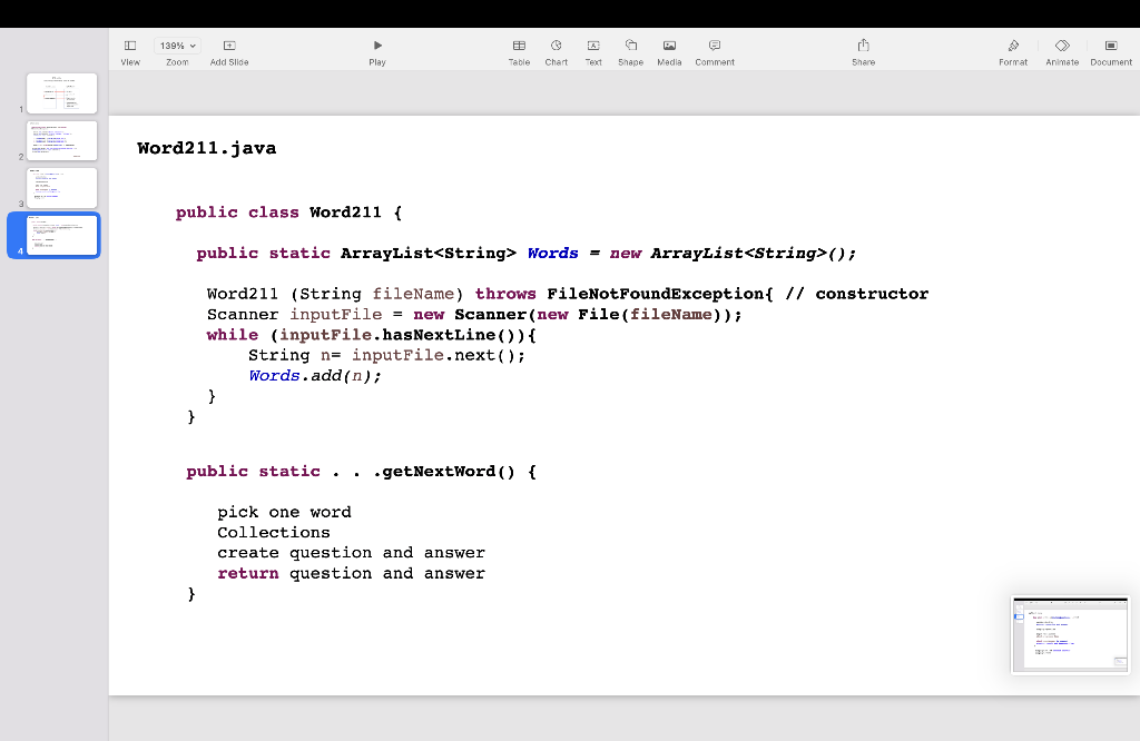Solved I have to write two java codes(Word211, myWord) for | Chegg.com