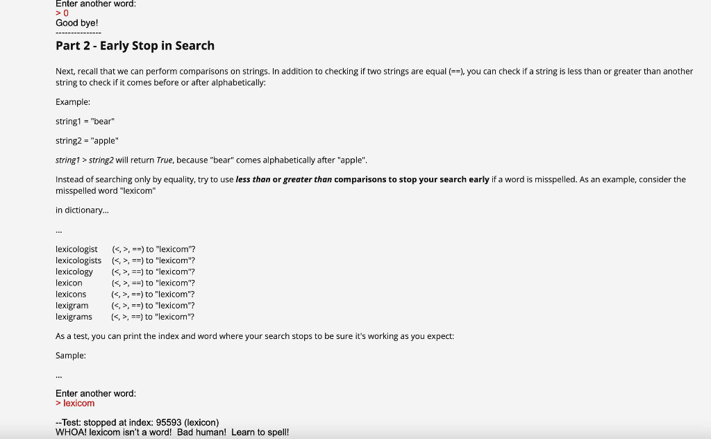 Solved Help! So for this assignment we must read from a | Chegg.com