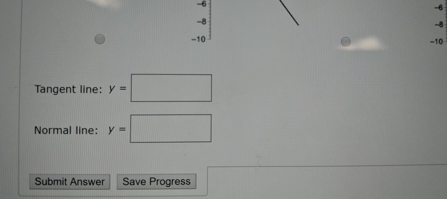 Solved Find equations for the tangent line and normal line | Chegg.com