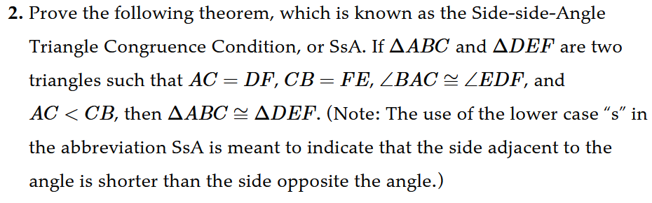 Solved 2. Prove the following theorem, which is known as the | Chegg.com