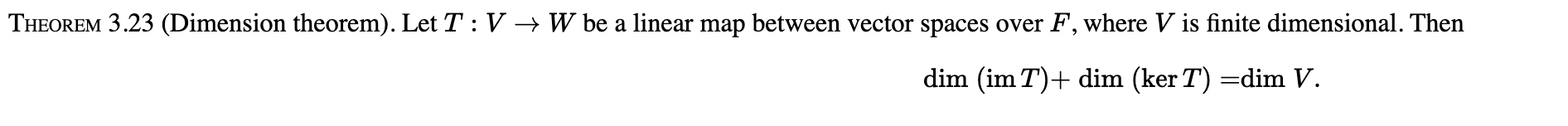 Solved ExERCISE 3.60: For each of the following linear maps, | Chegg.com