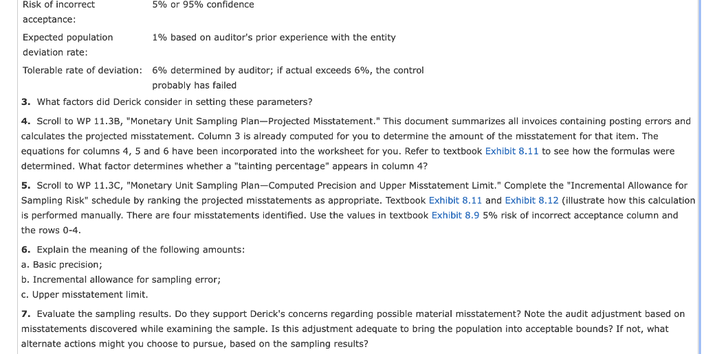 Module IV: MUS Sampling-Factory Equipment Additions | Chegg.com