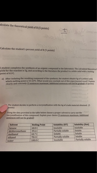 Solved c) Describe concisely the steps to carry out a | Chegg.com