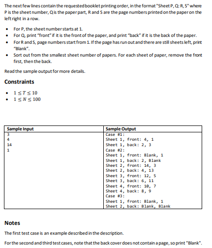 Solved When printing a document, usually the first page is | Chegg.com