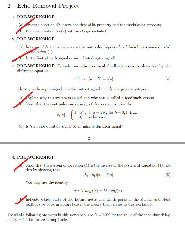 Solved 1 Background Information on Echo Cancellation Echo is | Chegg.com