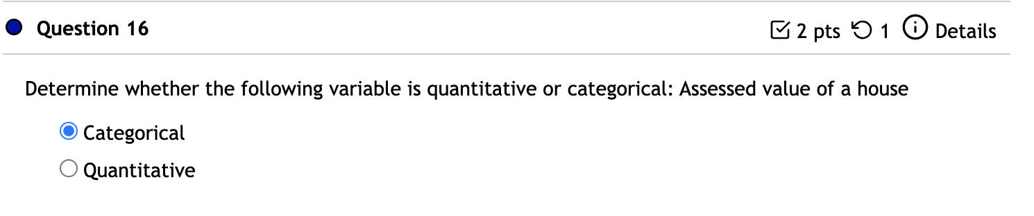 Solved Determine whether the following variable is | Chegg.com Solved Determine whether the following variable is | Chegg.com