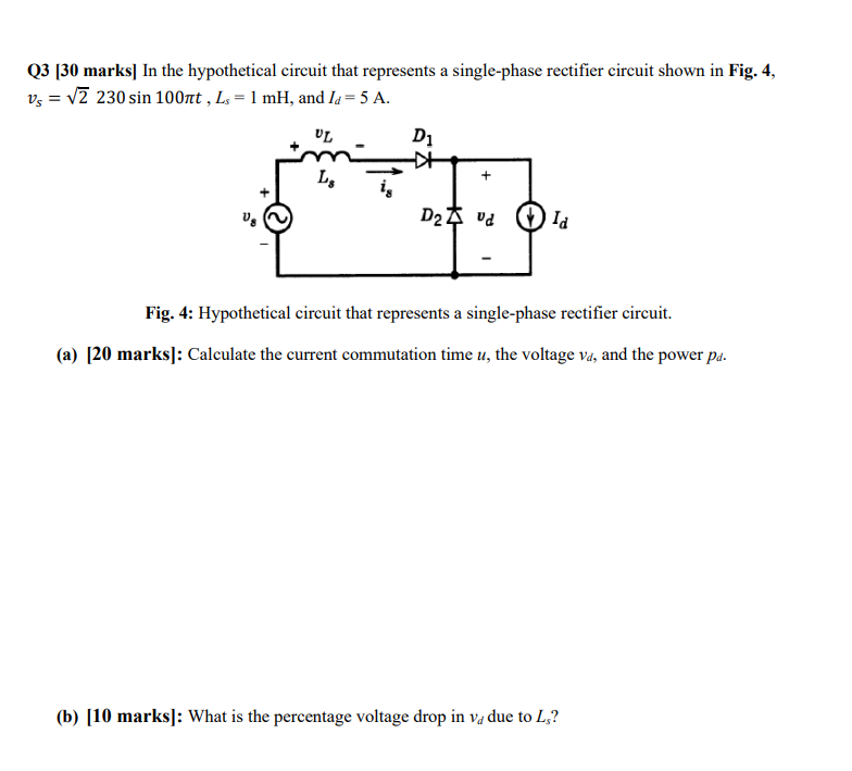 [Solved]: Q3 [30 marks] In the hypothetical circuit that r