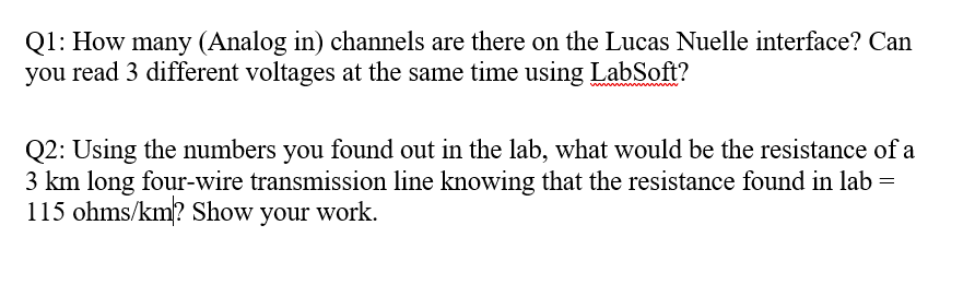 Solved Q1: How many (Analog in) channels are there on the | Chegg.com