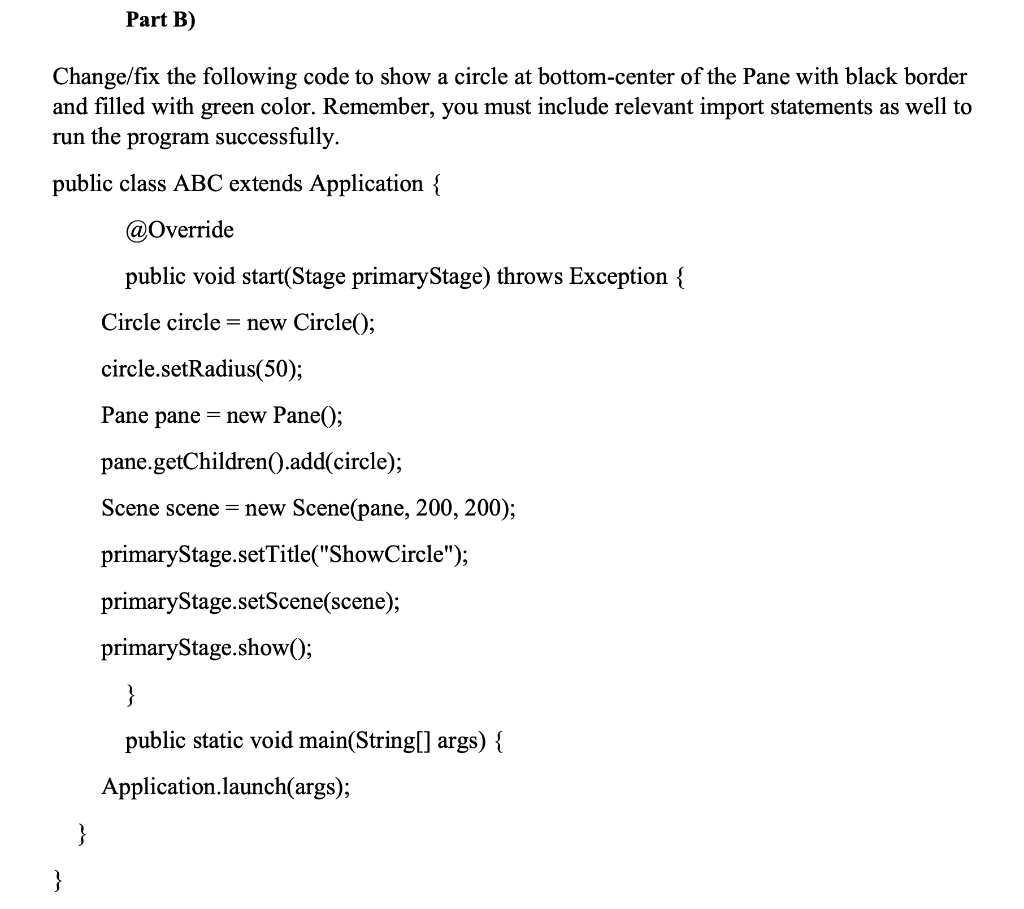 Solved Part A) Implement the upgrade method in the Car | Chegg.com