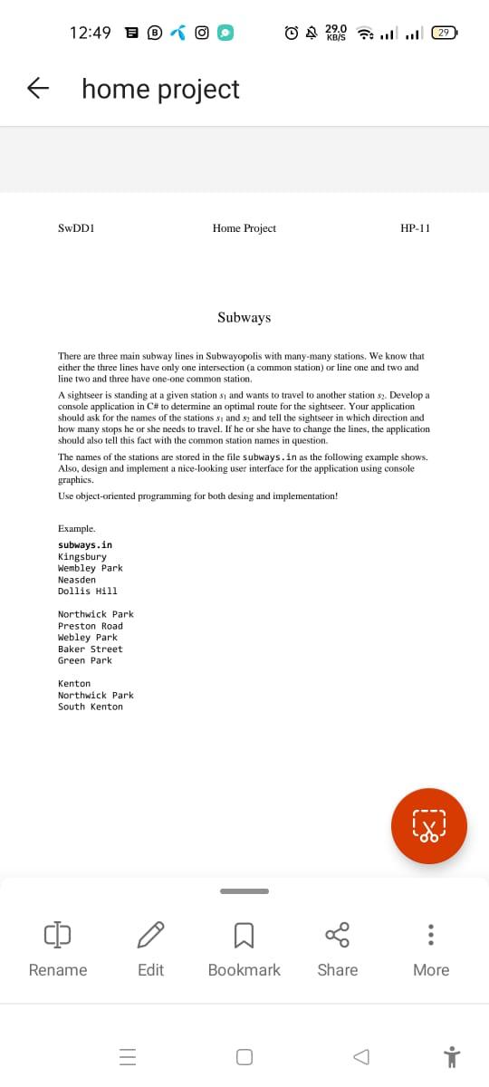 Solved There are three main subway lines in Subwayopolis | Chegg.com