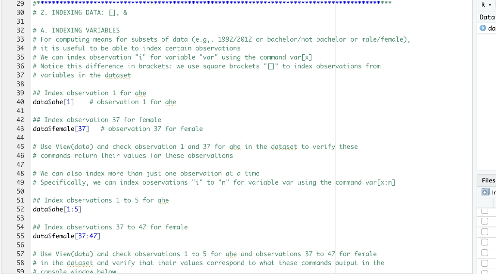 Load The Tutorial 3 Dataset Tute3cpscsv In R Run A 