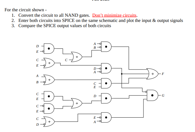 For the circuit shown - 1. Convert the circuit to all | Chegg.com