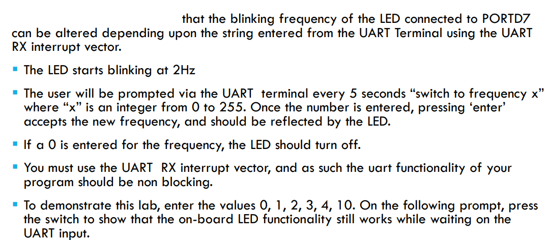 that the blinking frequency of the LED connected to | Chegg.com