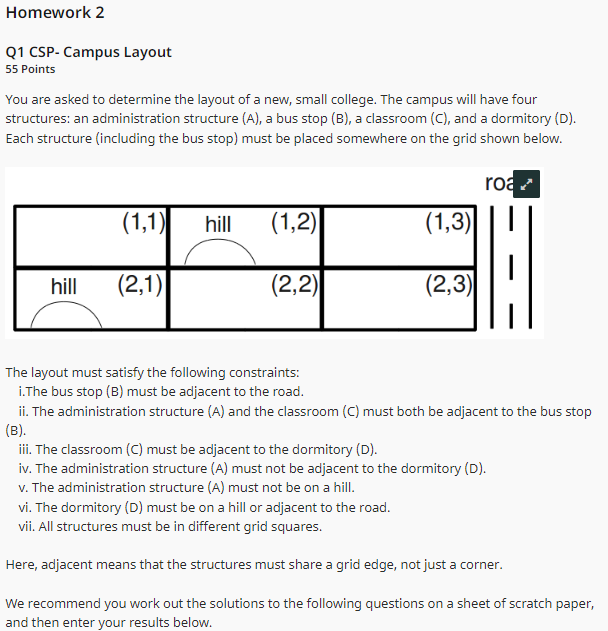 Solved The initial values are below from part 2, for Q1, I | Chegg.com