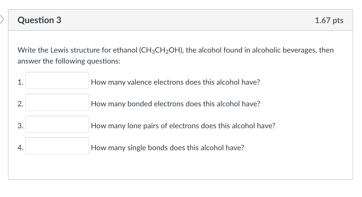 Solved Question 31.67ptsWrite the Lewis structure for | Chegg.com