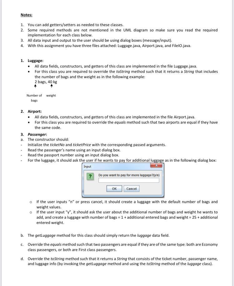 Solved Write A Java Program To Build An Appropriate 2270