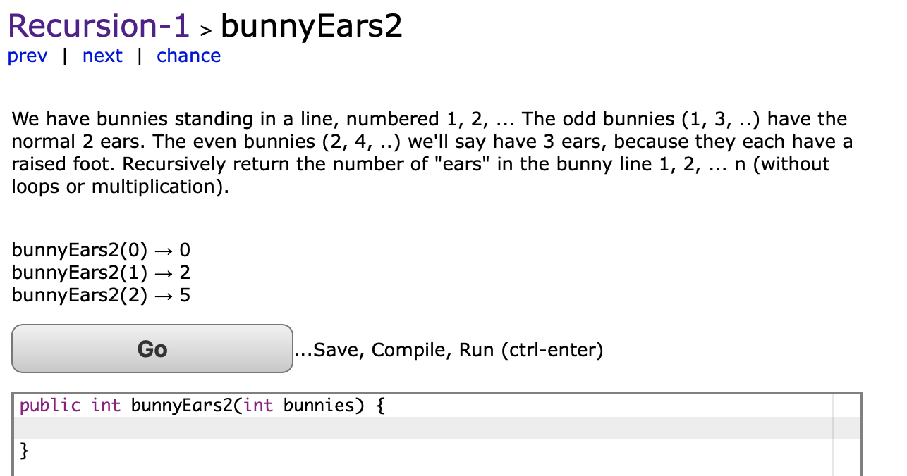 Solved Basic recursion problems. Recursion strategy: first | Chegg.com